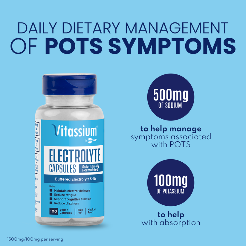 Vitassium Salt Tablets for POTS and Other Chronic Illnesses