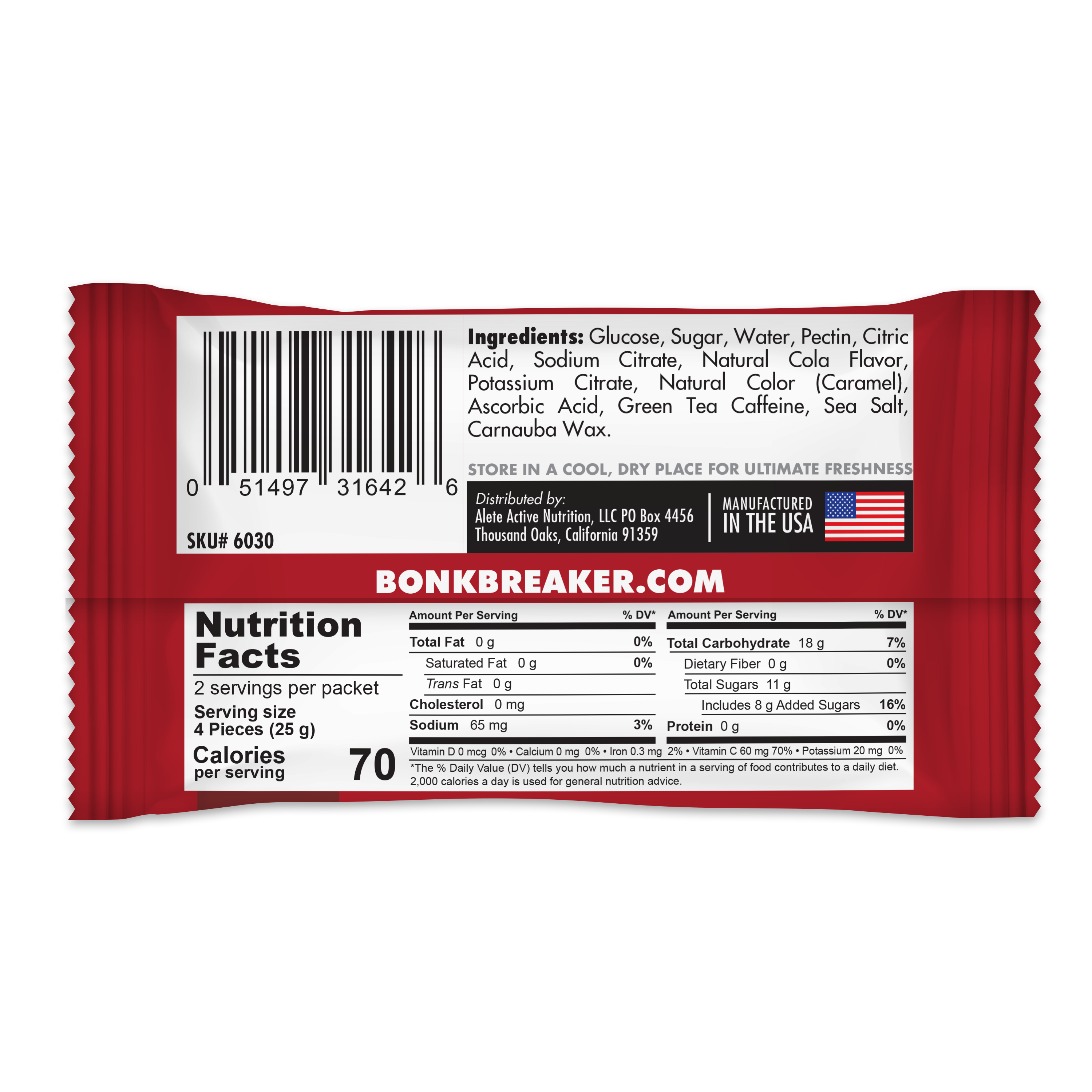 Bonk Breaker Energy Chews - Gummies for Runners and Athletes